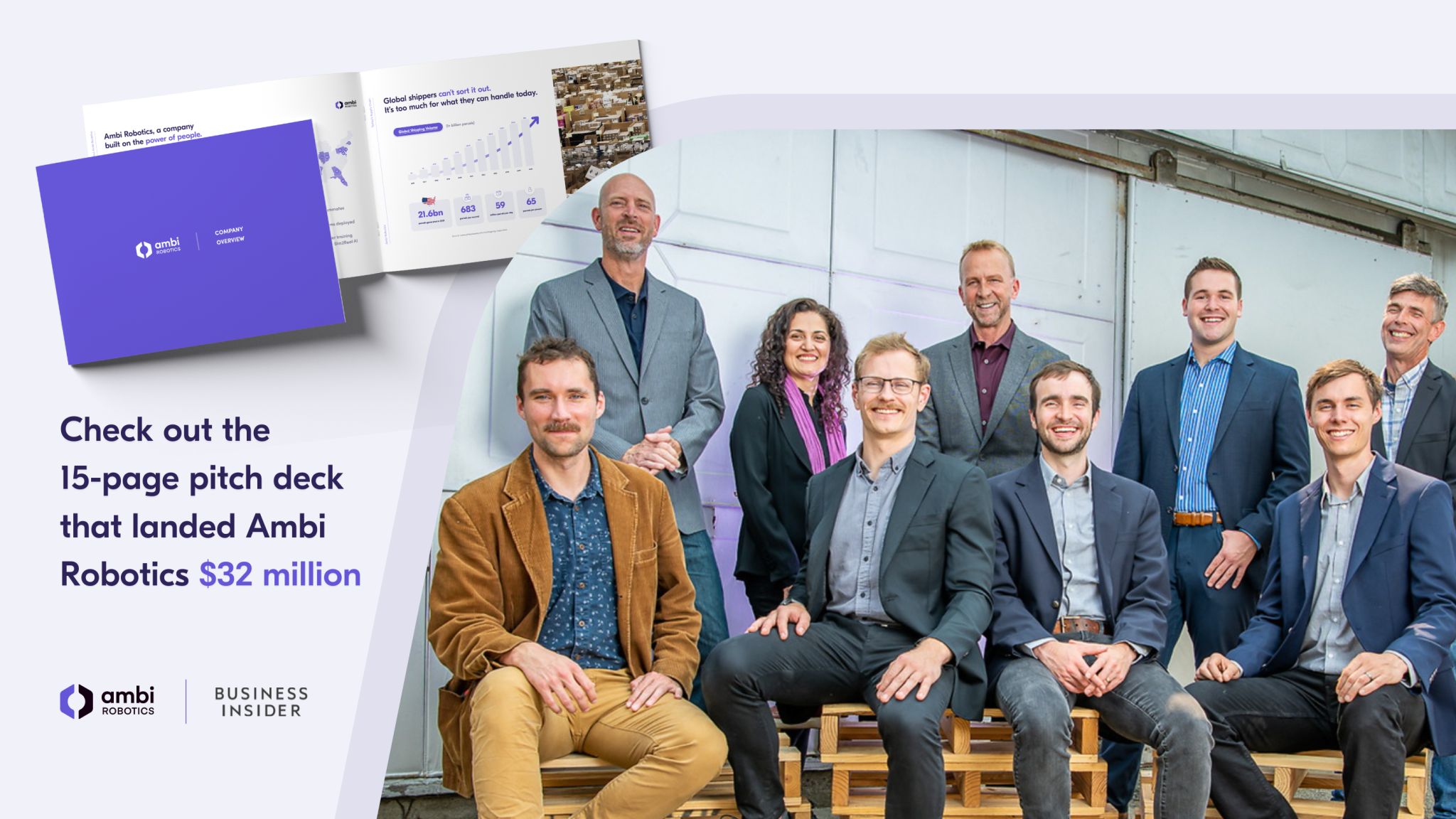 Here's the 15-page pitch deck that landed Ambi Robotics $32 million to pump out warehouse robots ...