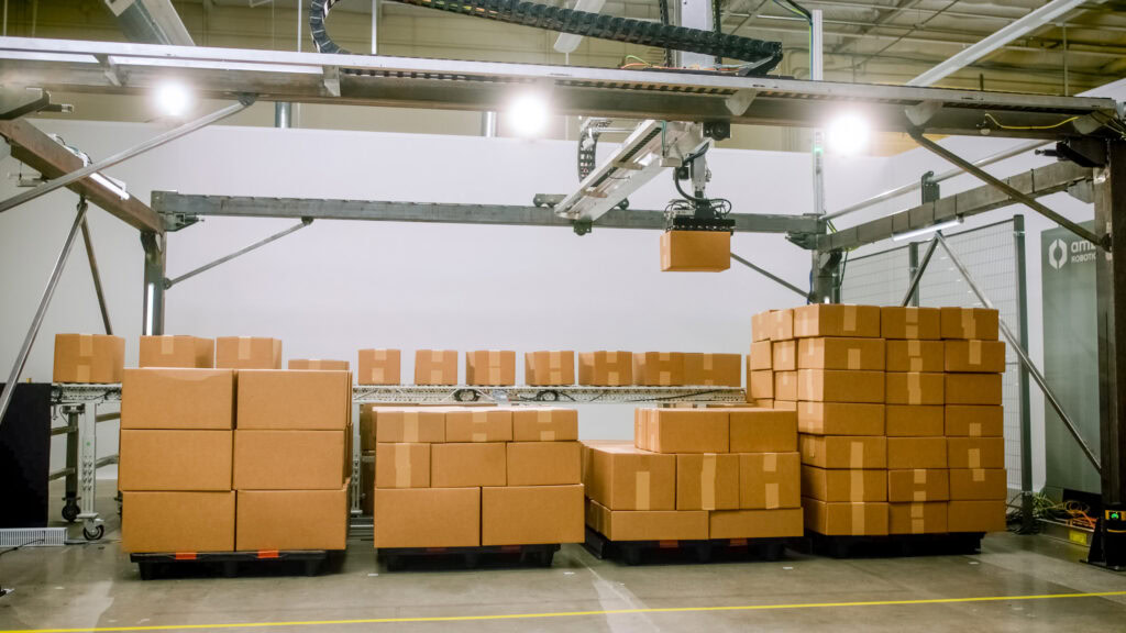 AmbiStack AI-powered gantry robots sold out for 2025 | Ambi Robotics Inc.